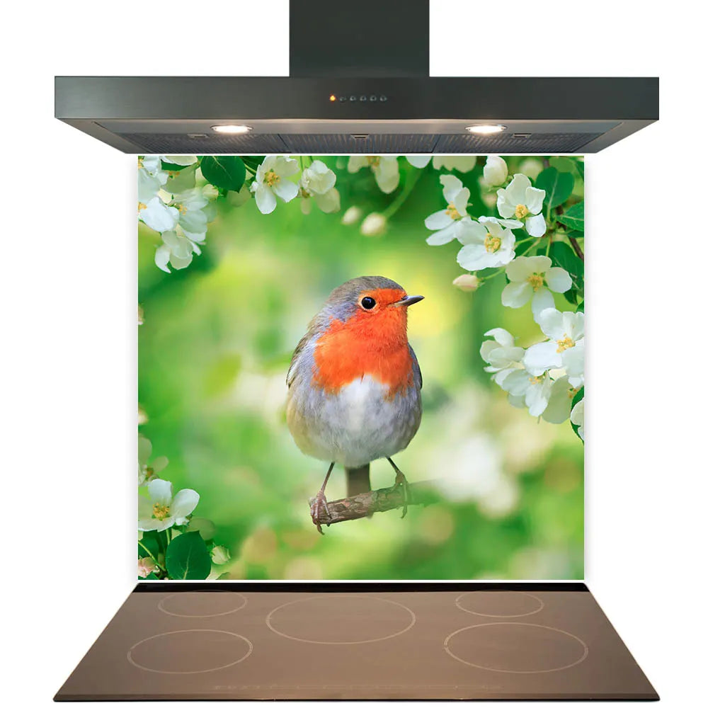 Robin Glass Splashback | Printed Image Glass Splashbacks